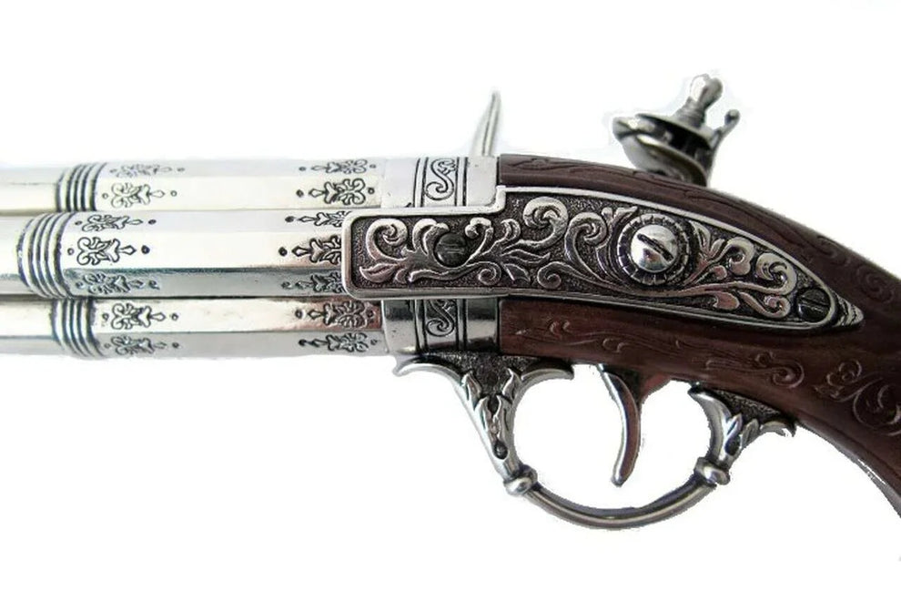 Denix 18th Century Non-Firing 4 Barrel Eagle Decorated | Buy Online ...